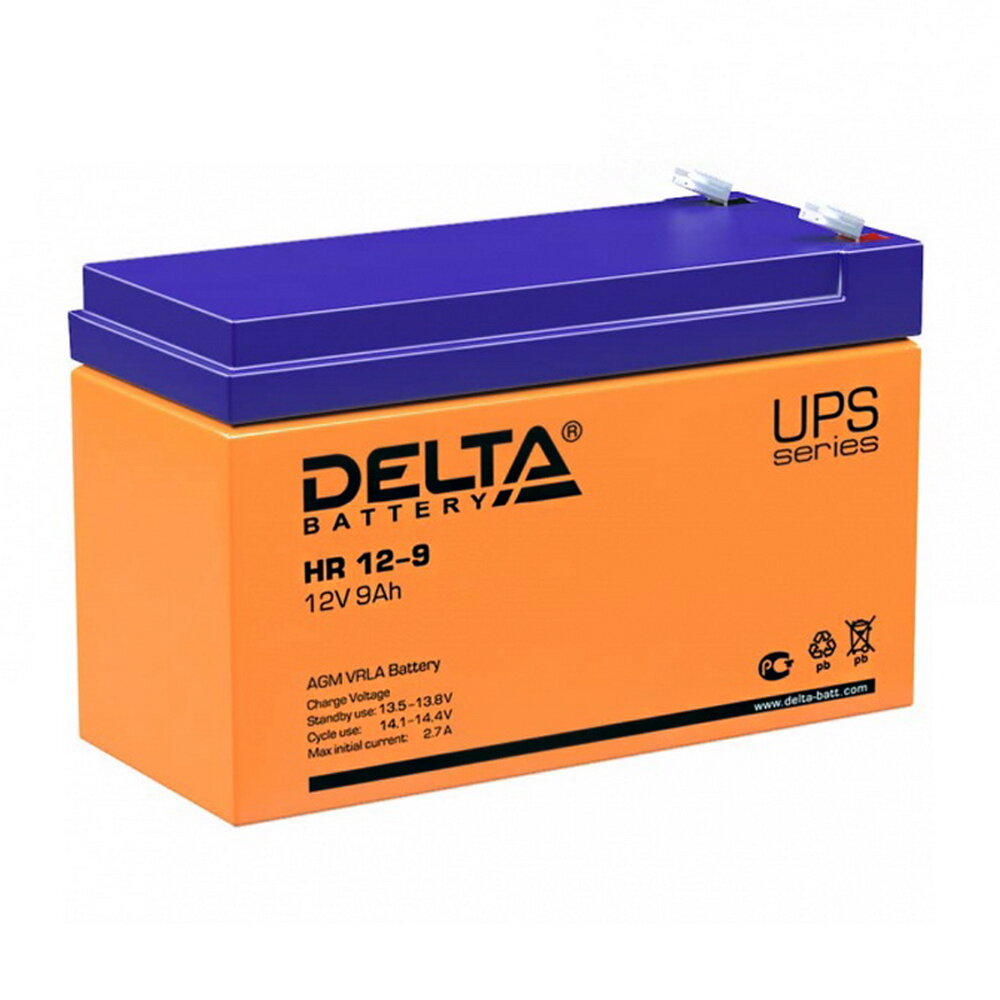 Аккумулятор DELTA Аккумуляторная батарея Delta HR 12-9 уц-2