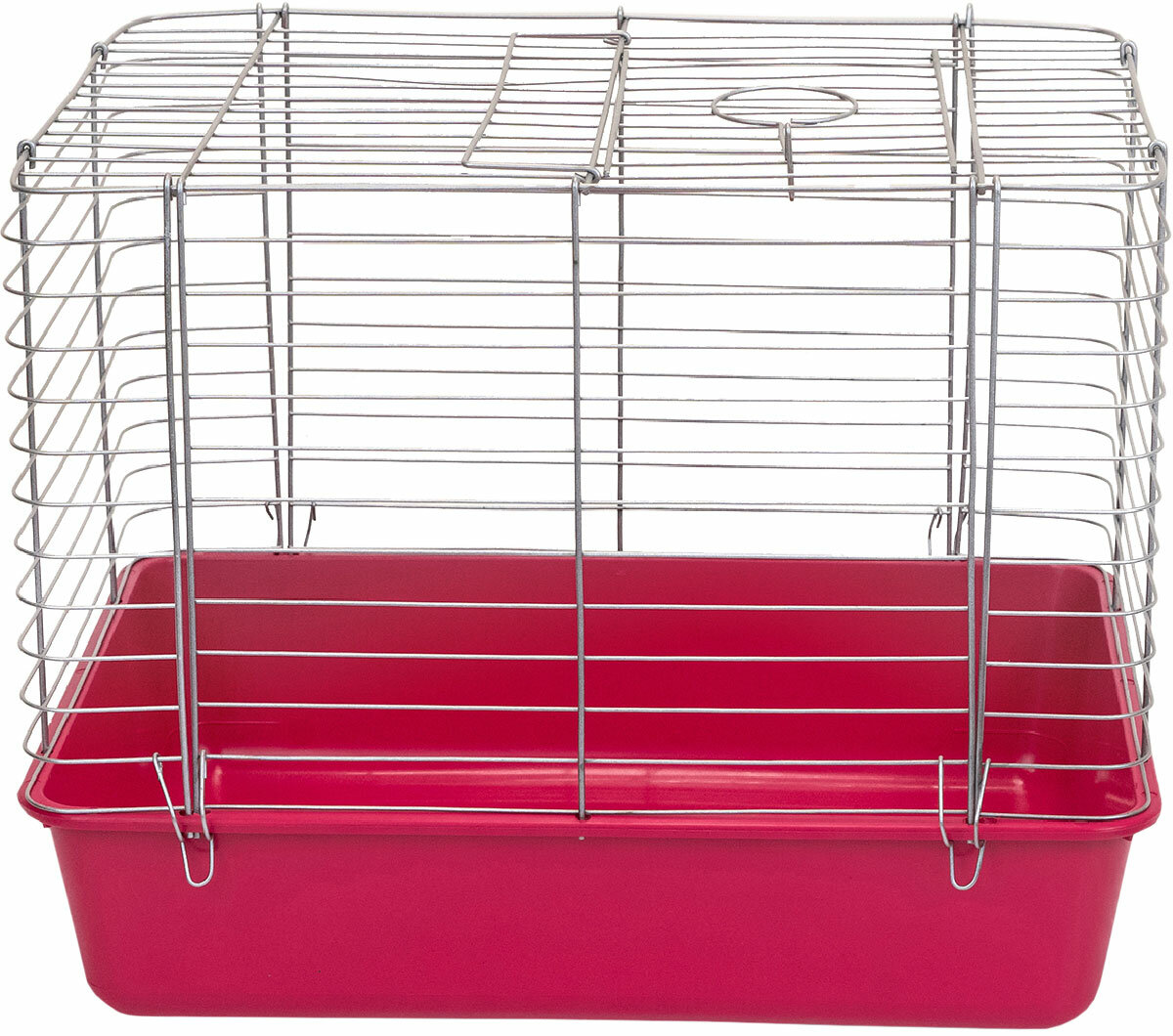 Клетка для морских свинок Дарэлл Марта-2 складная рубиновая 30,5 х 42,5 х 33,5 см (1 шт)