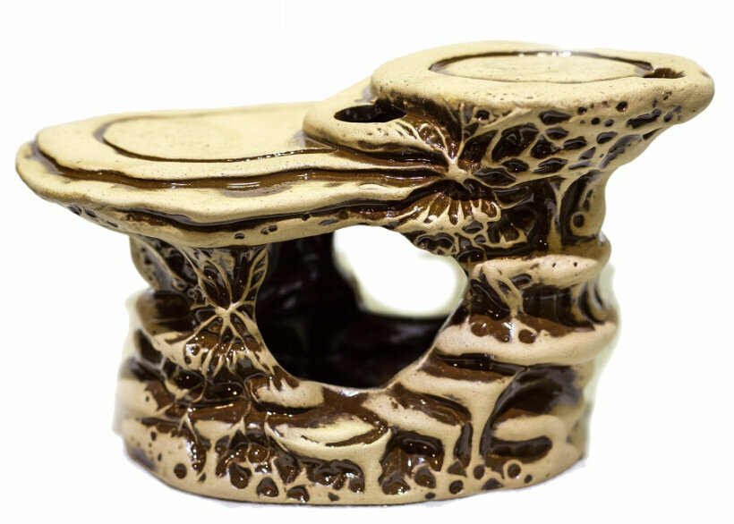 Декорация из терракотовой глины "Черепаший пляж"