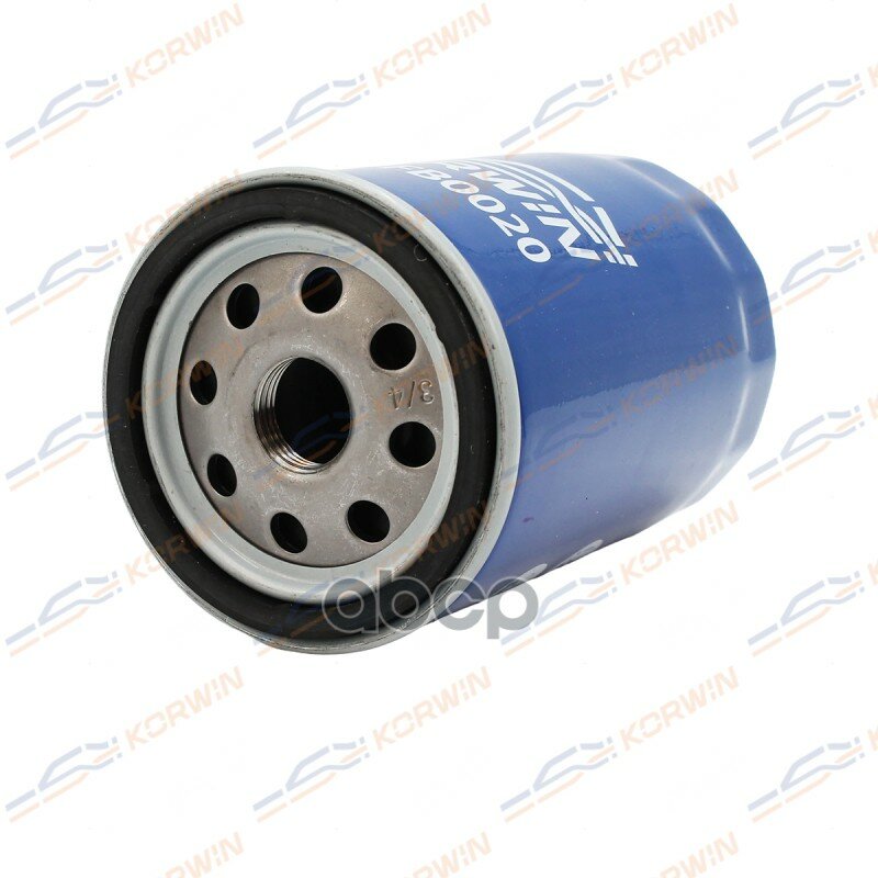 KORWIN KWFB0020 фильтр масляный Peugeot (Пежо) / Citroen (Ситроен) / Renault (Рено) / vag