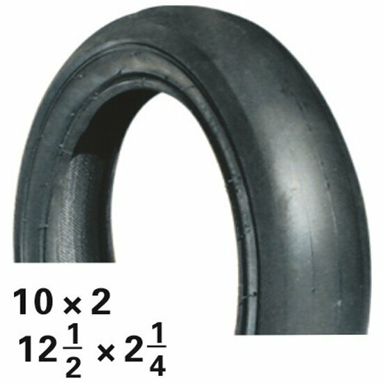 Покрышка Hota 12 1/2 х 2 1/4 09-500239 велосипедная слик черная