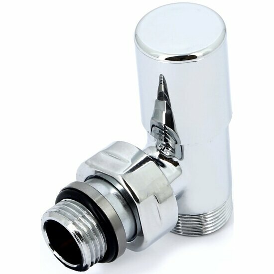 Вентиль Carlo Poletti НН 1/2" х М24 х 19 хромированный, Compact, V150111B