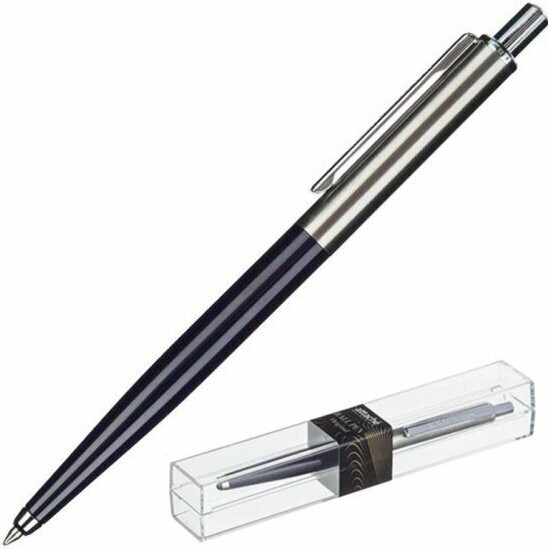 Ручка шариковая Attache Selection автоматическая Original 0,5корп син синяя