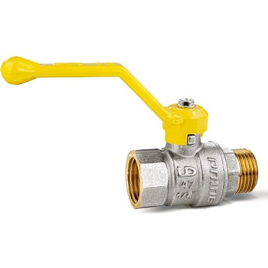 Кран шаровой LD Pride 47.50. B-Н. Р. GAS для газа, вн./нар. резьба, ручка-рычаг, 2"