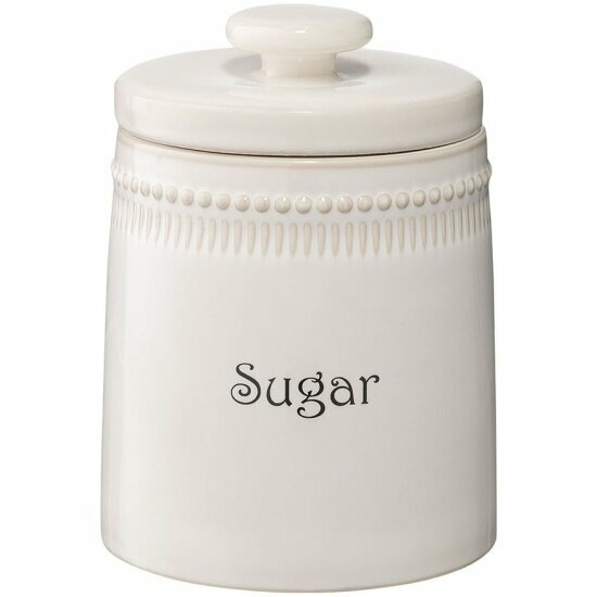 Банка для сахара Tkano Kitchen Spirit белый, 820 мл (TK22-TW_JAR0002)