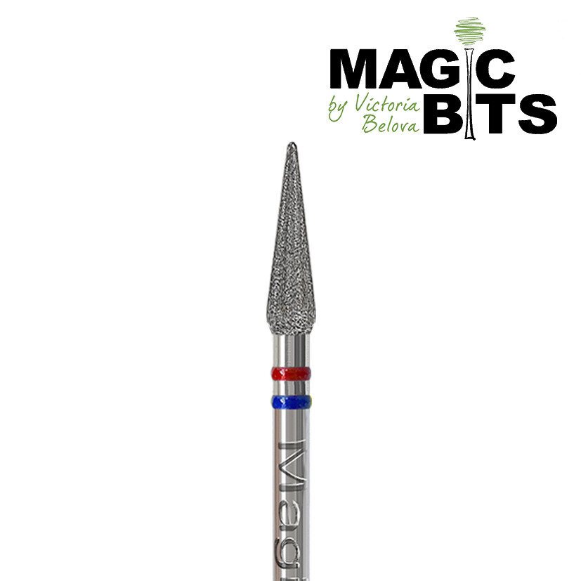 Magic Bits Алмазная капля малая 3 мм (Натуральный алмаз) Средне-мягкий