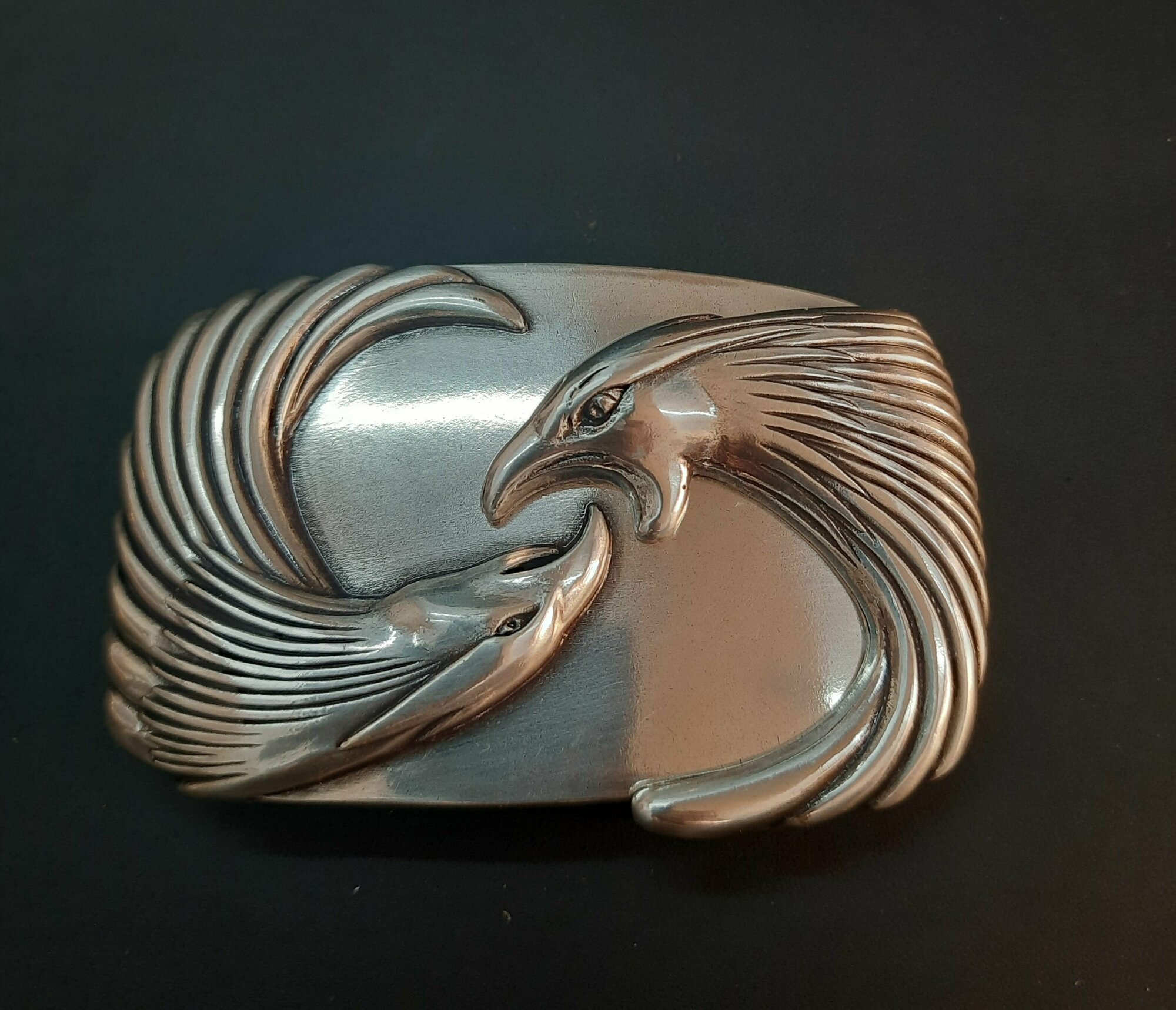 Пряжка "Орлы", 40 мм. Сплав ZAMAK.