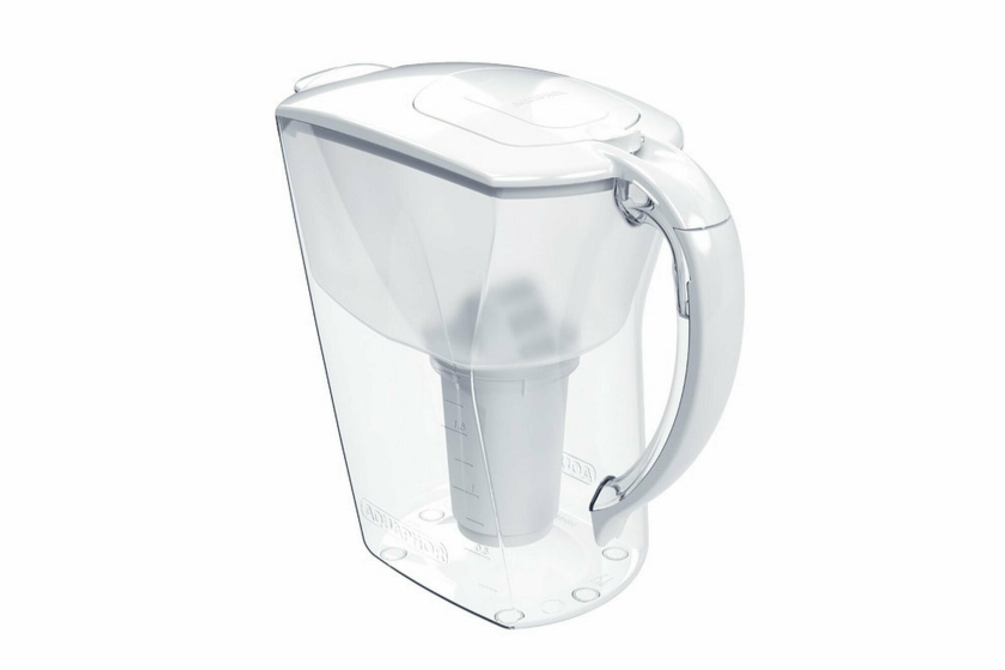 Фильтр кувшин Аквафор Аквамарин 3.8 л белый, сменный картридж в комплекте