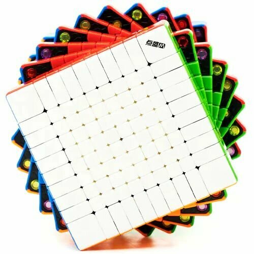 Кубик Рубика магнитный DianSheng 10x10x10 Galaxy M / Развивающая головоломка