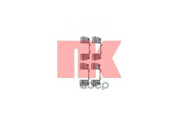 Комплект монтажный торм. колодок Citroen Fiat Peugeot 06- Nk арт. 79231730