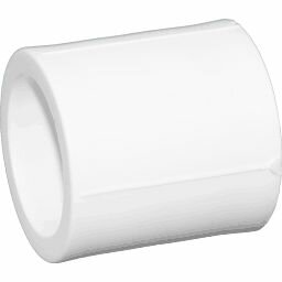 Муфта соединительная PP-R полипропиленовая D40 Hakan 4300504020321 белый 4шт
