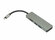 Адаптер Type C на HDMI, USB 3.0*2 + SD/TF для MacBook серебро