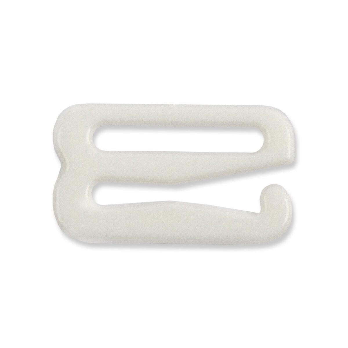 BLITZ HP-15 крючок ч/б пластик 15 мм белый для крепления кабелей и мелких деталей