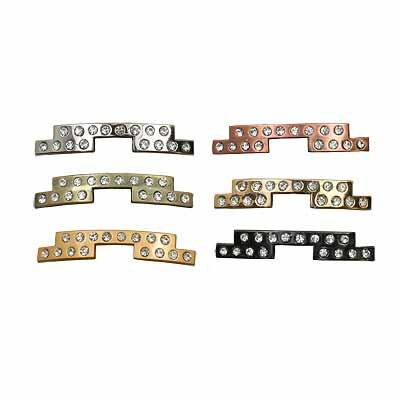 Micron GB 1450 Фурнитура для украшений Отрывки 45×8 мм №12 шлифованная бронза прозрачный