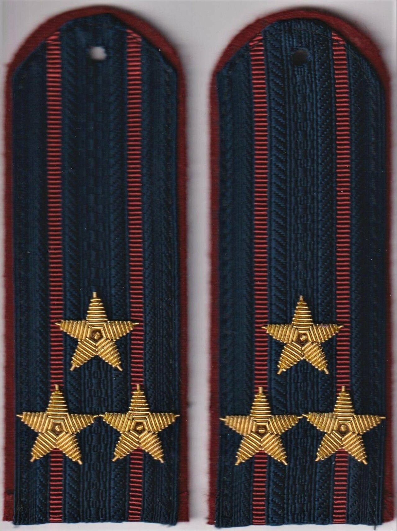 Погоны фсин на куртку ( с хлястиком) , полковник