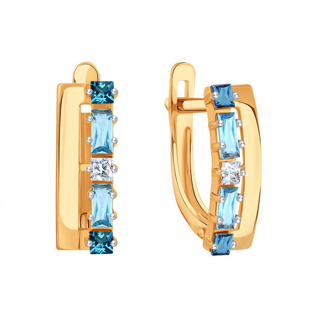 Серьги, 585 проба