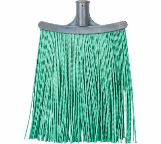 Синтетическая плоская метла Gigant 280х310 мм, большая, с евро-резьбой GAV-38