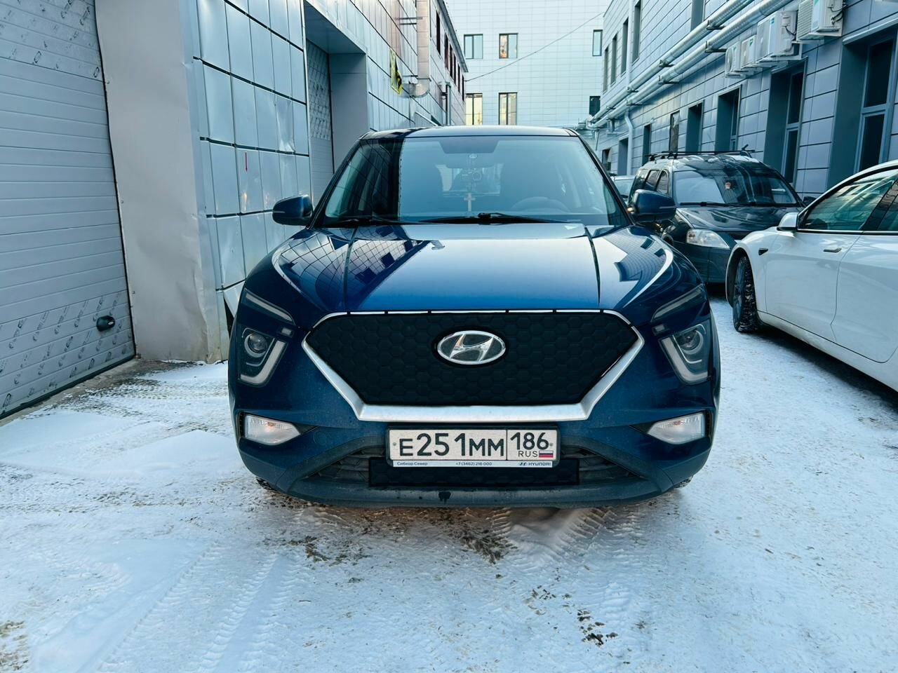 Утеплитель радиатора Экономия топлива Hyundai Creta Хендай Крета (2022-2024)