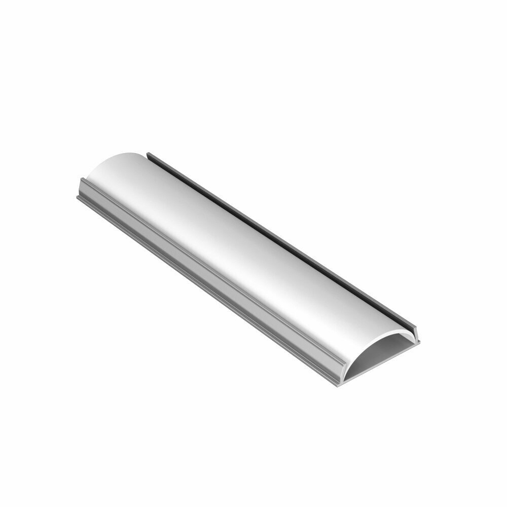 Профиль для диодной ленты Geniled гибкий 16х6 мм 2 м (с заглушками)