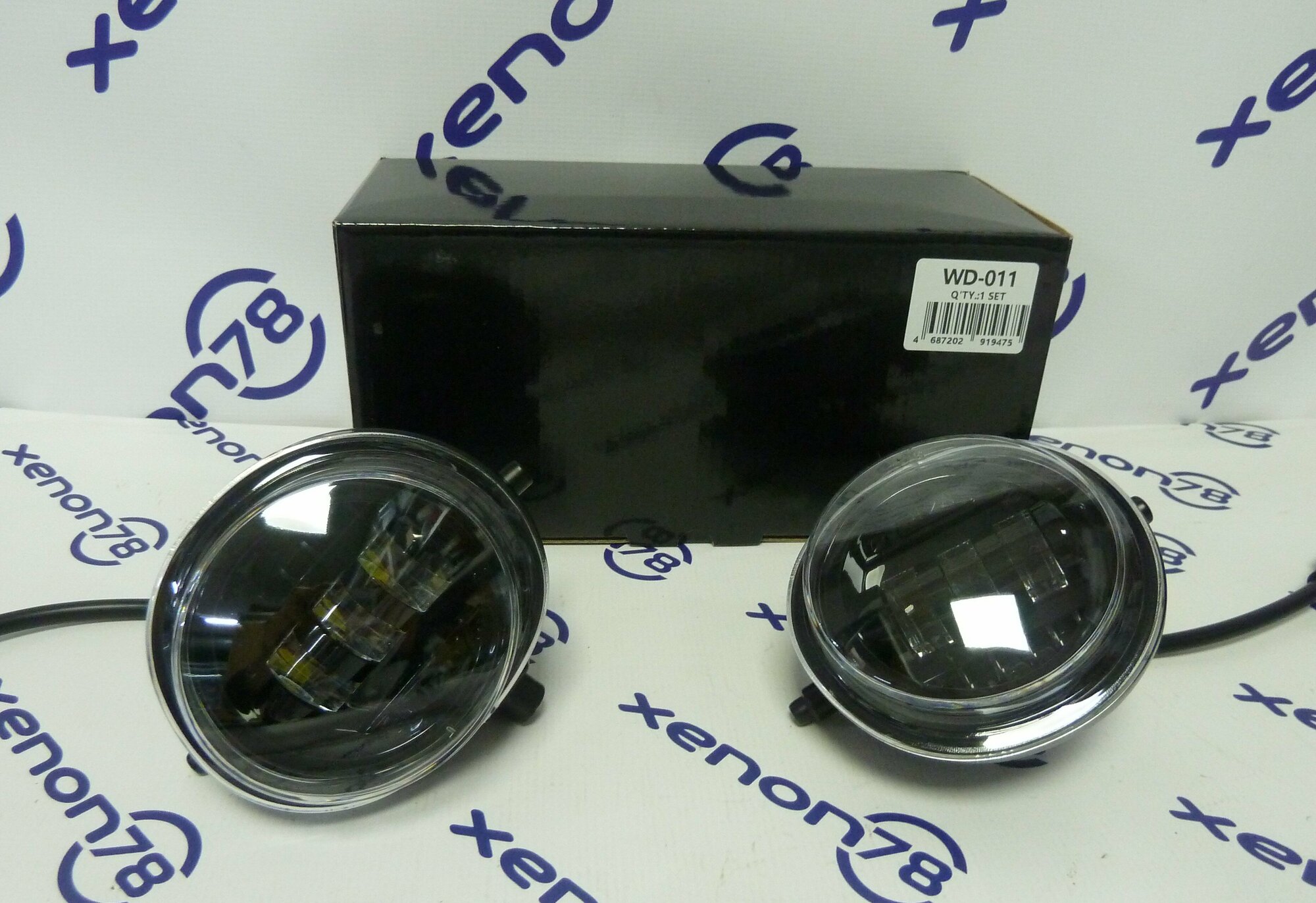 Светодиодные противотуманные фары на MAZDA 3 (2006 - 2009), MAZDA 6 (2011 - 2015), MAZDA CX 5 (2013 - 2016) 20W 12В - 2 шт.