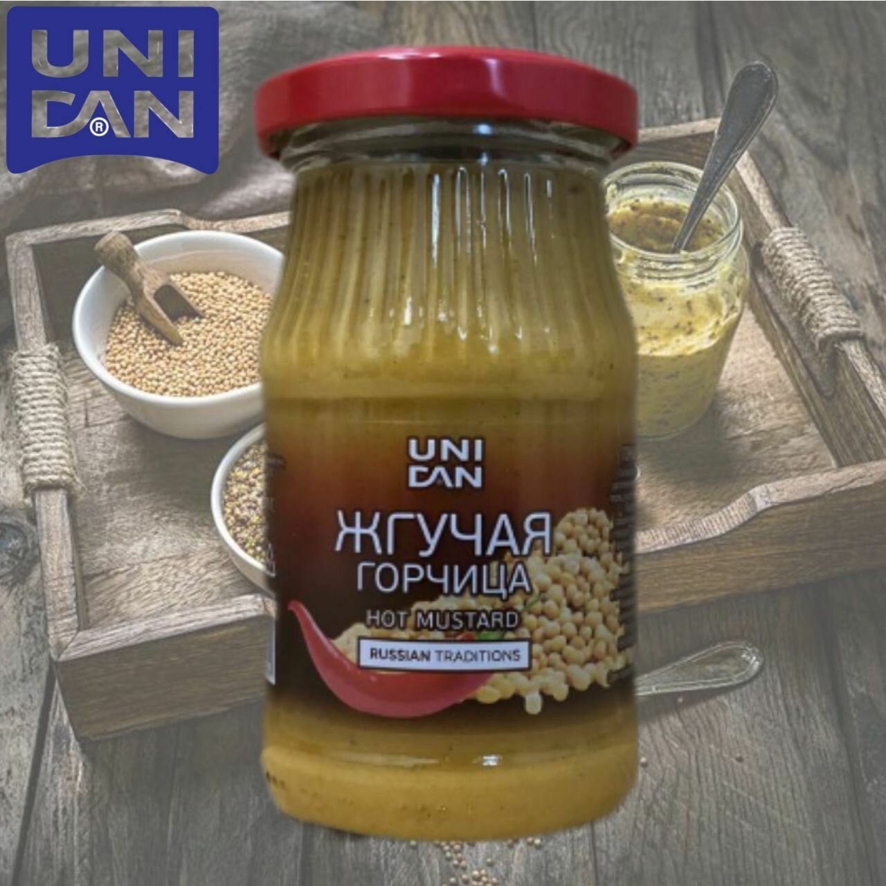Горчица Жгучая 2шт — фото 1