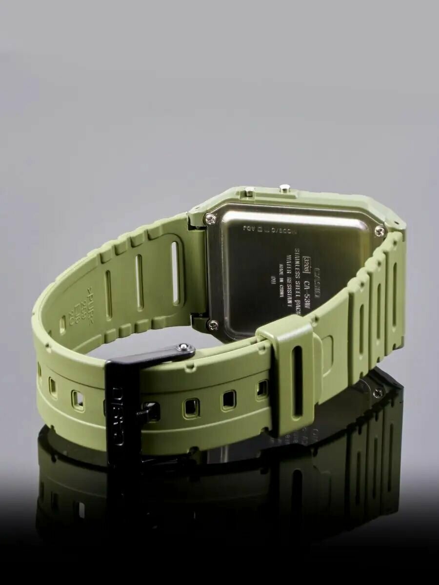 Наручные часы CASIO Vintage, зеленый, — фото 1
