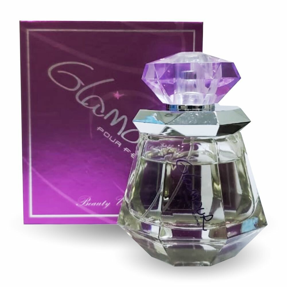 Beauty United woman Glamour Туалетные духи 100 мл. (фиолетовый)