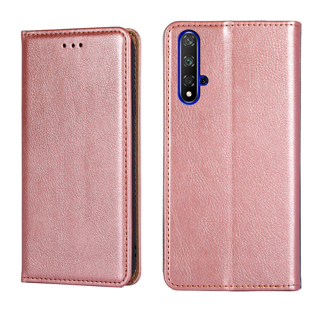 Чехол-книжка MyPads для Honor 20 / Huawei Nova 5T / Хуавей Нова 5T / Хонор 20,(розовый)