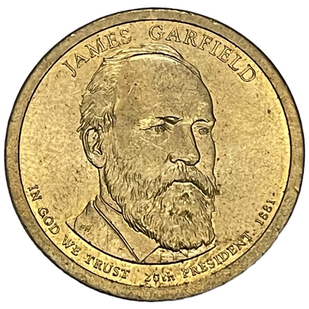 США 1 доллар 2011 г. (Президенты США - Джеймс Гарфилд) (P)