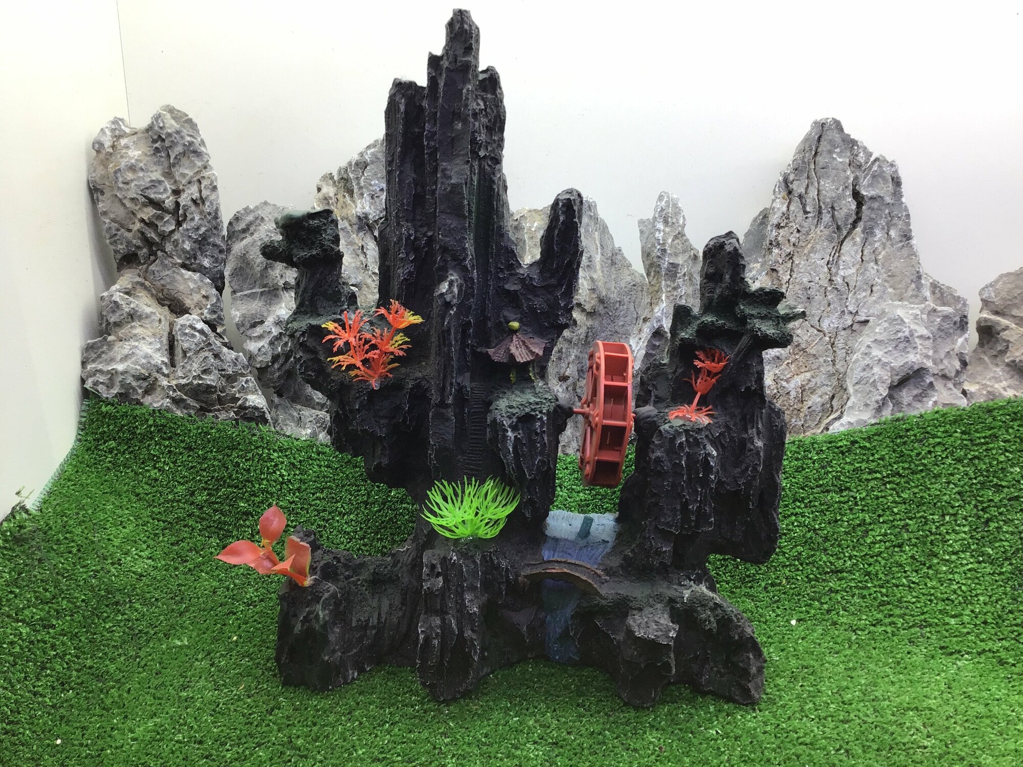 Грот для аквариума ZelAqua SZ-B37 декор аквариумные, 42×12×32см