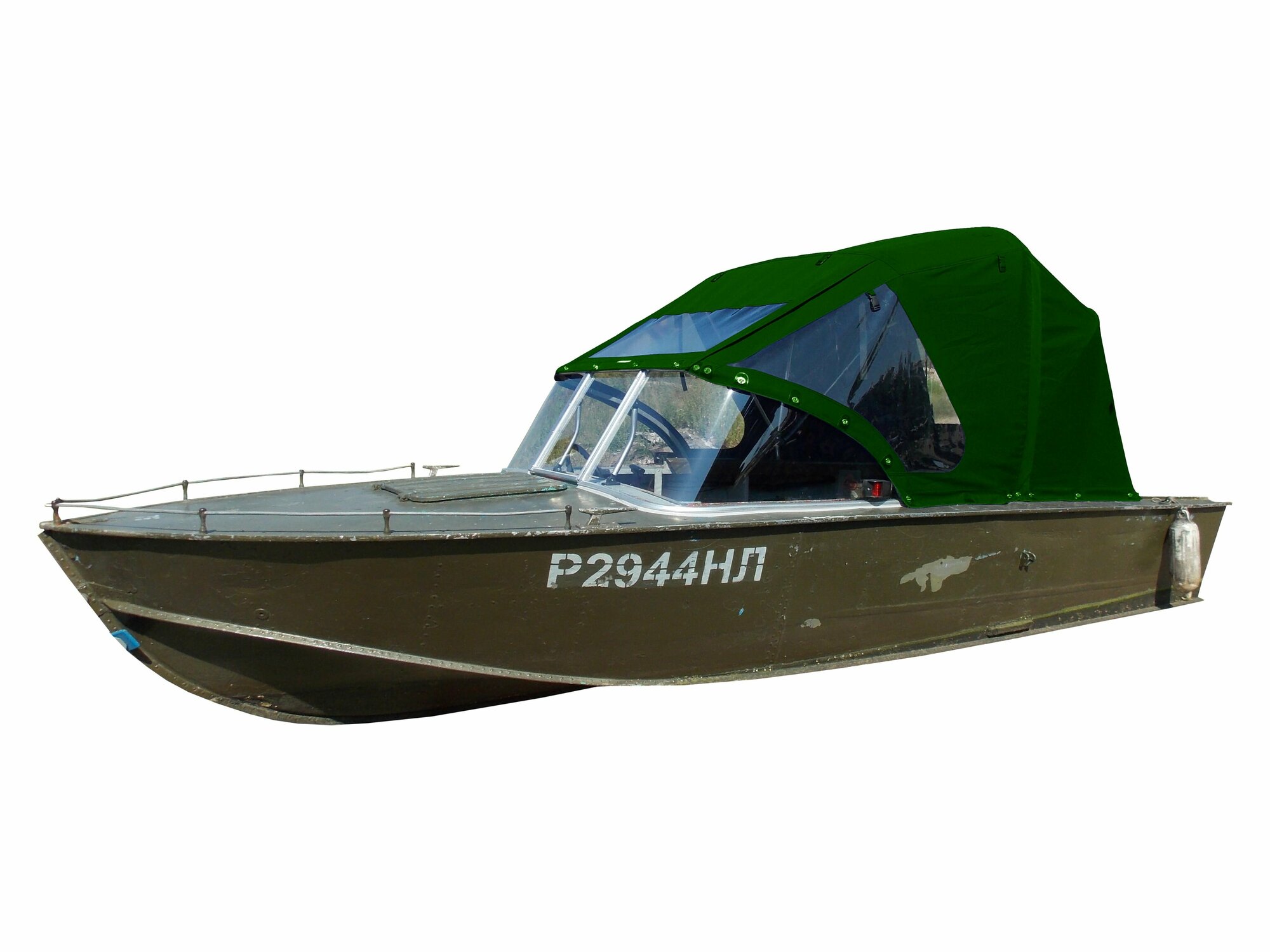 Прогресс-4. Стекло с калиткой, тент, дуги, крепления. Высокий Комплект