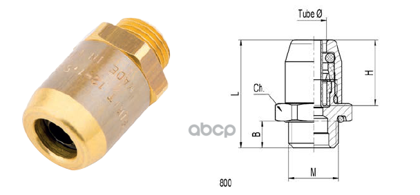 Штуцер! М22 Sirit арт. 2800181402215