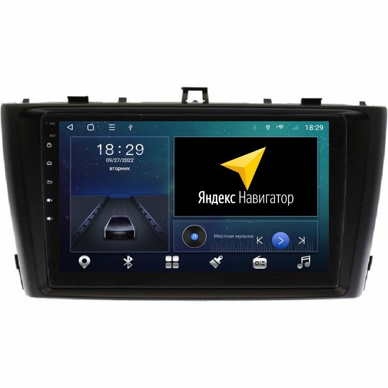 Магнитола Epic T18 Toyota Avensis T270 2009-2018 - Android 12 - Процессор 8 ядерный - CarPlay - IPS экран - DSP - 4G(Sim)