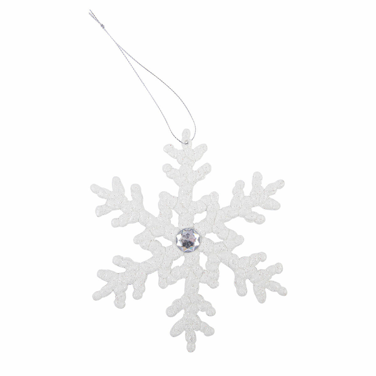 SNOWEEKON SNW-D103-AR47 Елочная игрушка 1 шт №01 снежинка 11 см для украшения елки