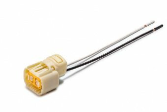 Разъем 2-х контактный к ПТФ для RENAULT LOGAN, с проводами