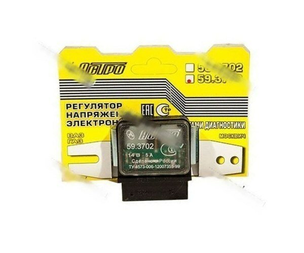 Реле регулятор напряжения 2101-06 2121 59.3702 с индикатором астро