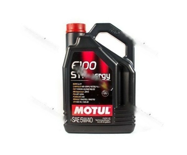 Масло motul 5w40 6100 syn-nergy api sn/cf acea a3/b4 4л син 111862/112451