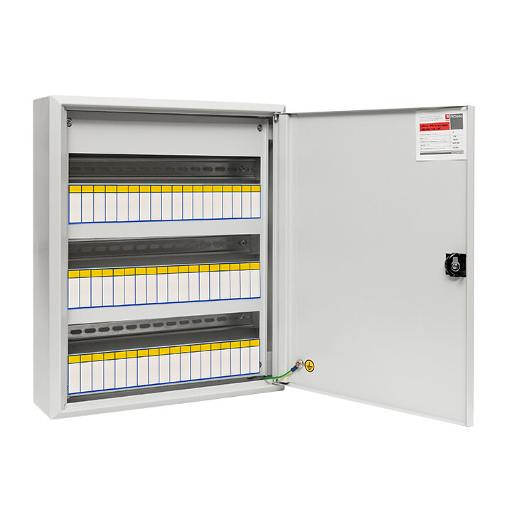 Щит распределительный EKF ЩРН-54, IP31, пластиковый, с замком, 480х400х120 мм