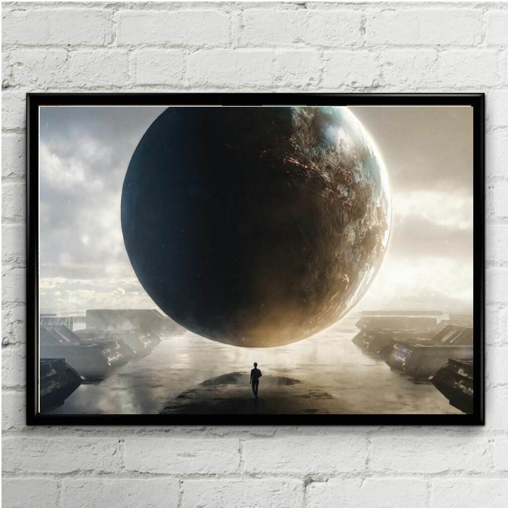 Плакат "alignment planet" от Cool Eshe из коллекции "Креатив", плакат на стену А3