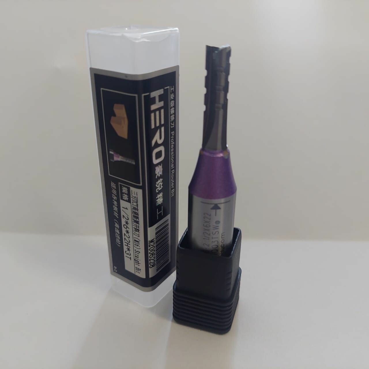 Фреза 1/2*6*22*T3 TCT желобками