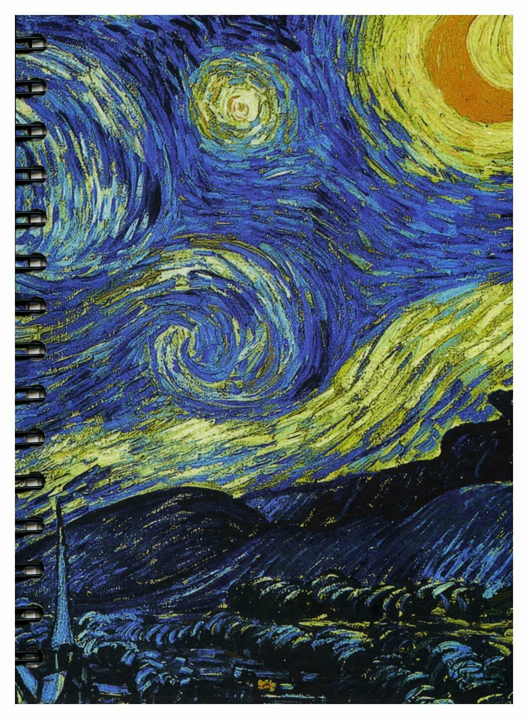 Скетчбук. Ван Гог. Звездная ночь