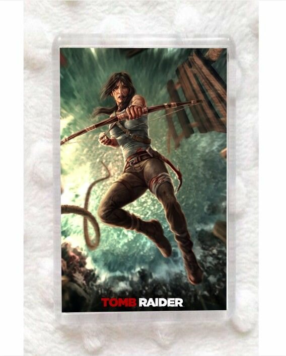 Магнит акриловый Расхитительница гробниц, Tomb Raider №10