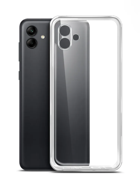 Накладка силикон для Samsung Galaxy A04/A04E Прозрачный