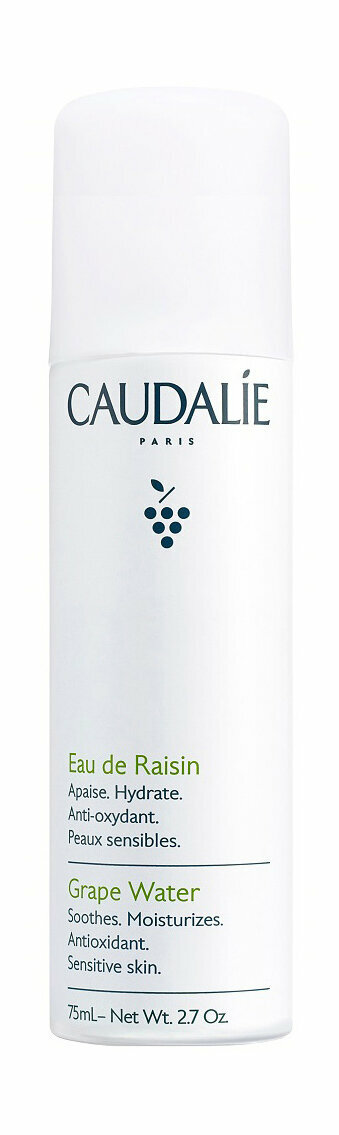 CAUDALIE Виноградная вода для лица спрей, 75 мл