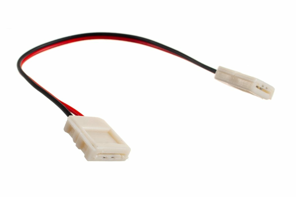 Коннектор для светодиод ленты 5050 10мм (разъем-провод-разъем) LS-connector-10mm-DD-IP20 ЭРА