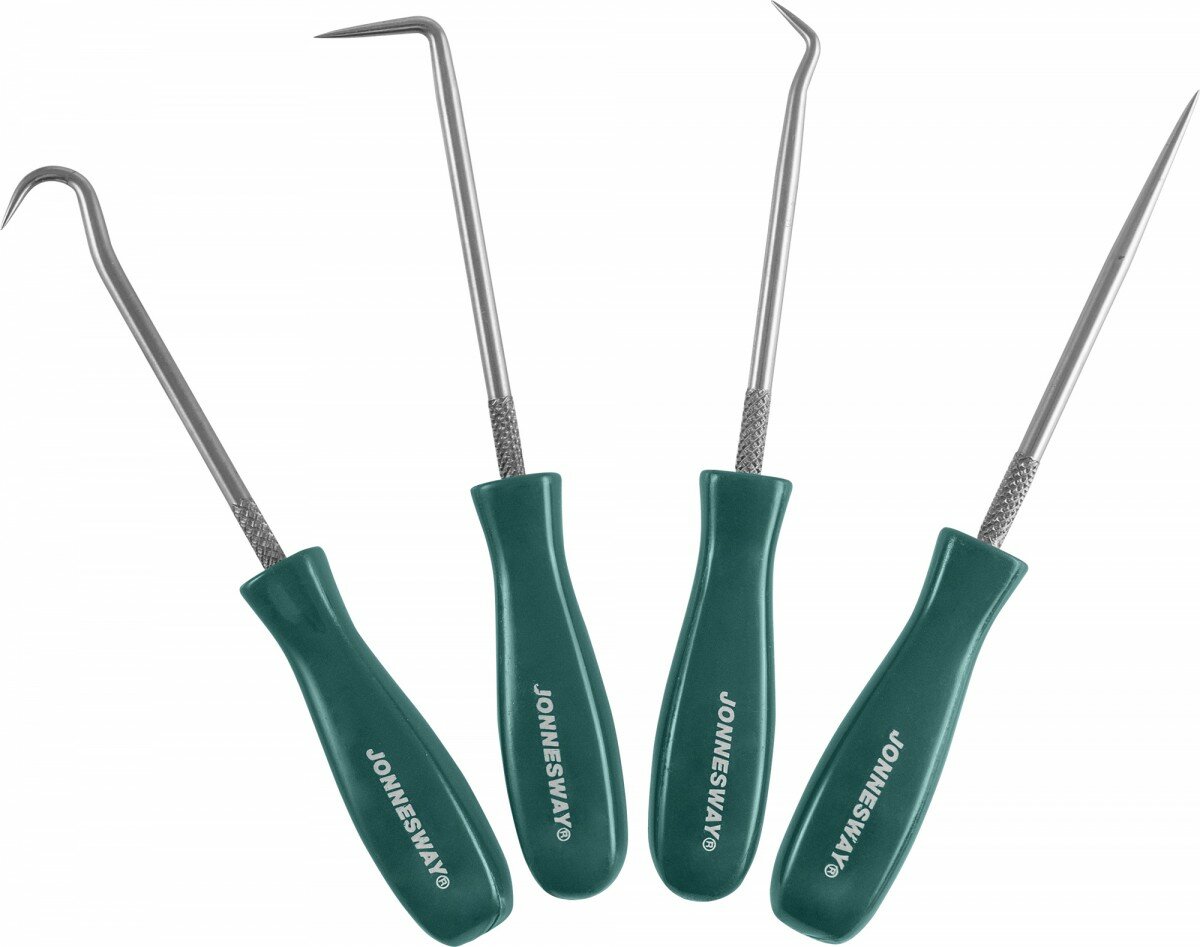 Набор крючков для демонтажа уплотнительных колец, 4 предмета Jonnesway