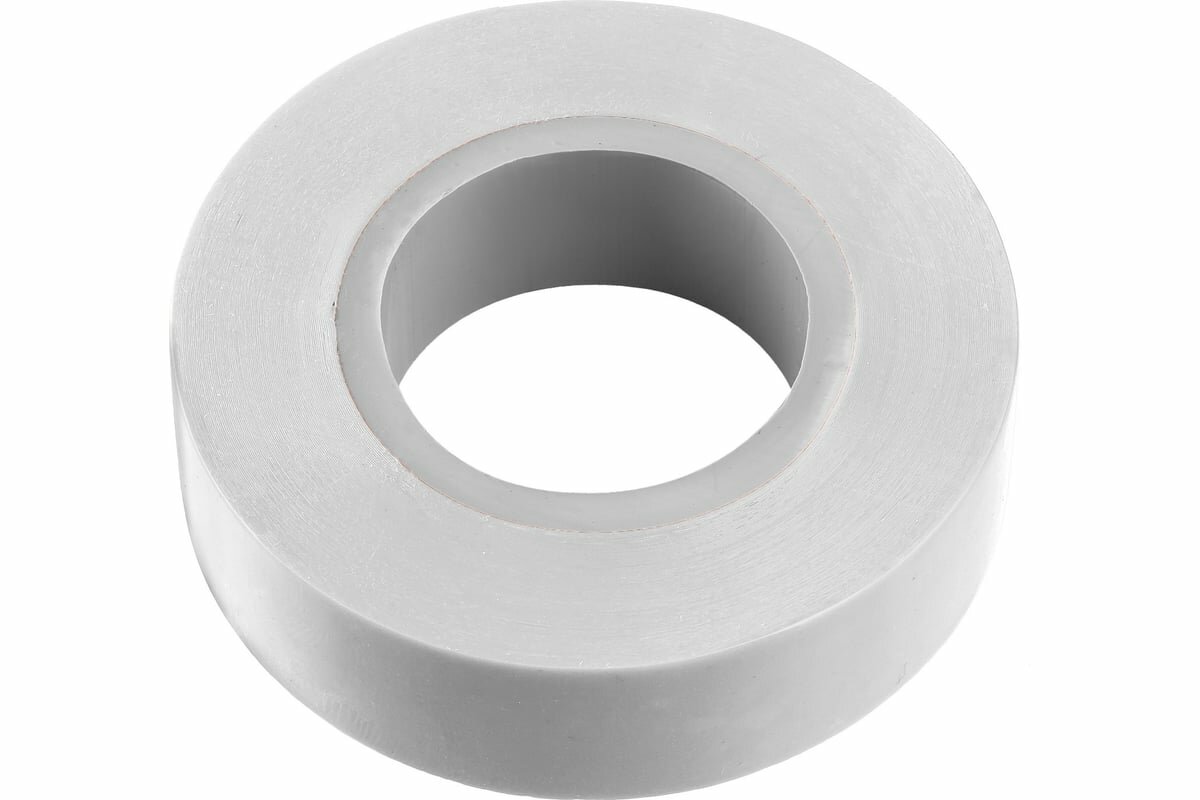 STAYER Protect-20 Изоляционная лента ПВХ 19 мм х 20 м белая для кабелей и соединений 12292-W