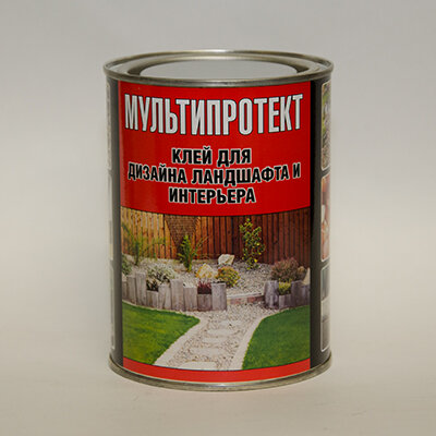 Клей мультипротект полиуретановый для дизайна ландшафта и интерьера 1л