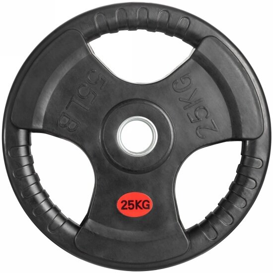 Диск обрезиненный Victoryfit 51 мм. 25 кг