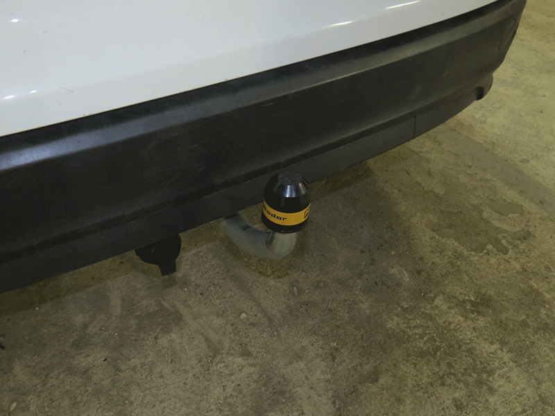 Фаркоп Motodor для Ford Focus 3 Универсал 2010- (оцинкованный шар)(паспорт и сертификат в комплекте)(без электрики) 90706-A